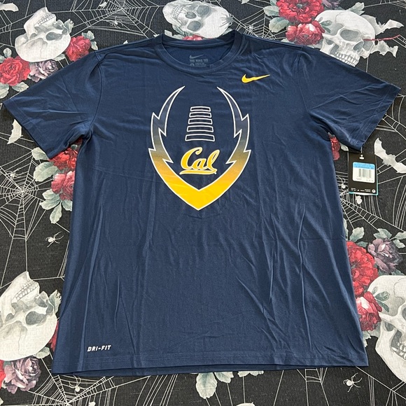 Nike | Shirts | Nwt 25 Nike Drifit University Of Cal Berkeley Golden ...